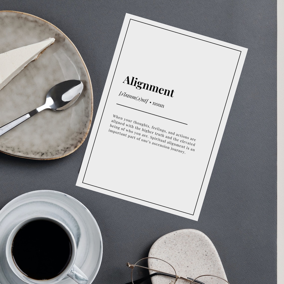 Classic Alignment Artwork A4 Instant Easy Download at Home Minimalistic ...