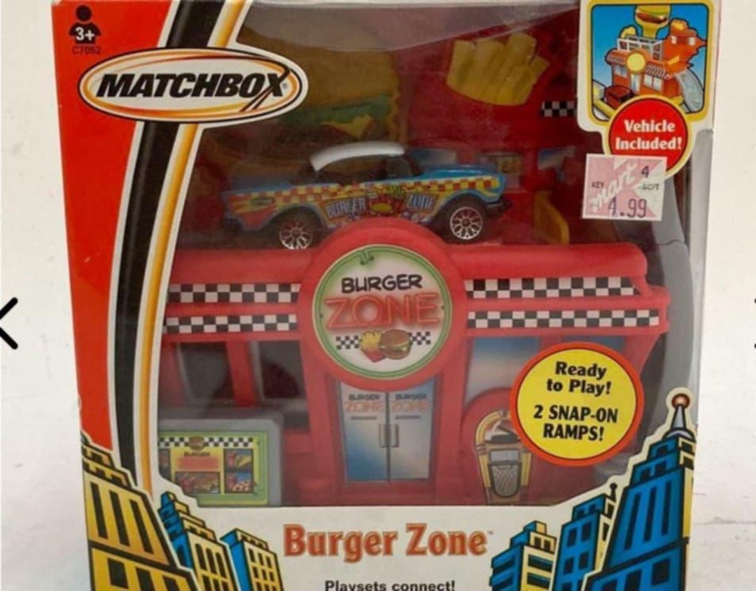 Matchbox Burger Zone - Etsy