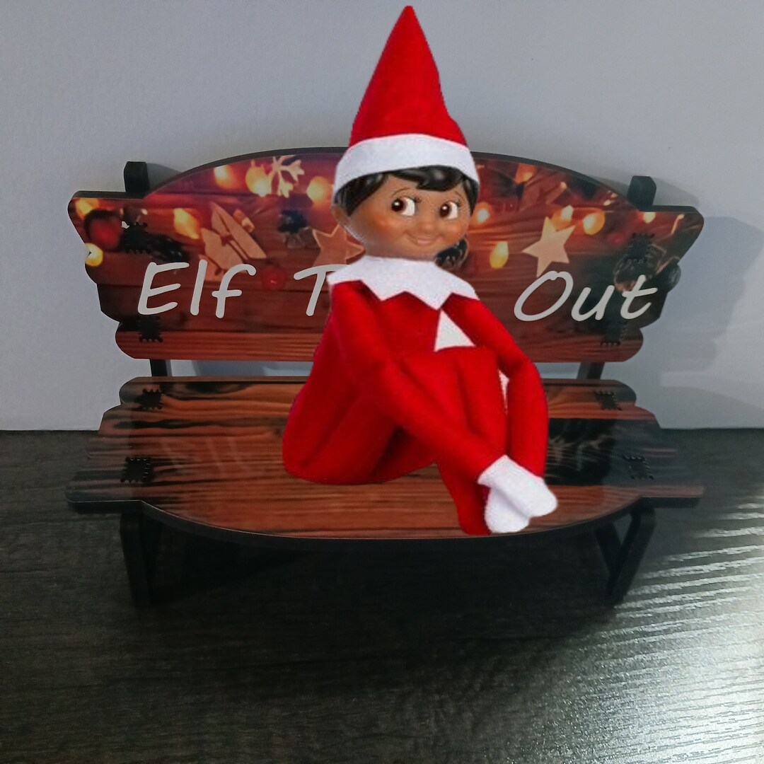 Elf on the Shelf Time Out Bench - Etsy