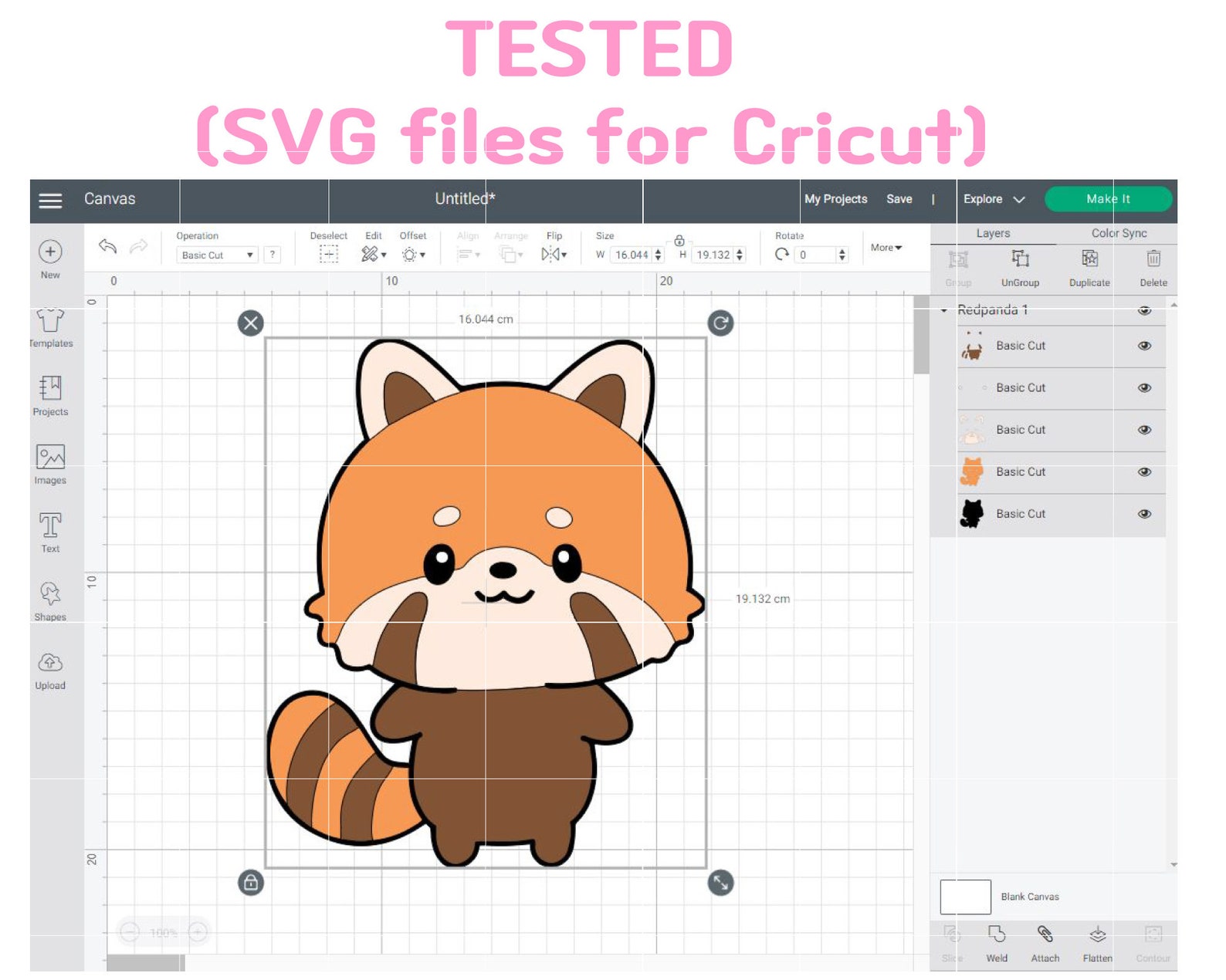 Red Panda Svg kawaii Panda Svg Redpanda Cricut Layered - Etsy Canada