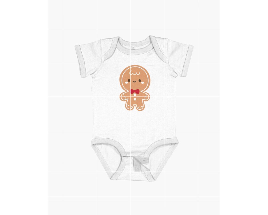 Gingerbread Couple SVG Bundle – Kawaii Christmas Clipart (digital ...