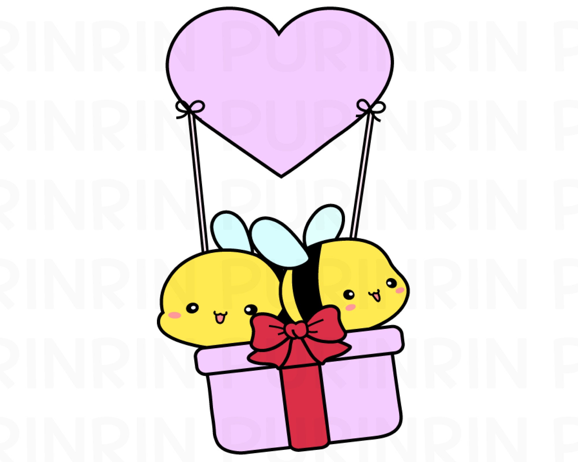 Bee Birthday Clipart Queen Bee Kawaii Clipart Sunflower Png - Etsy