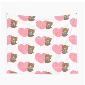 Cute Bear With Heart SVG | Valentine Teddy Bear Clipart | Love SVG for ...