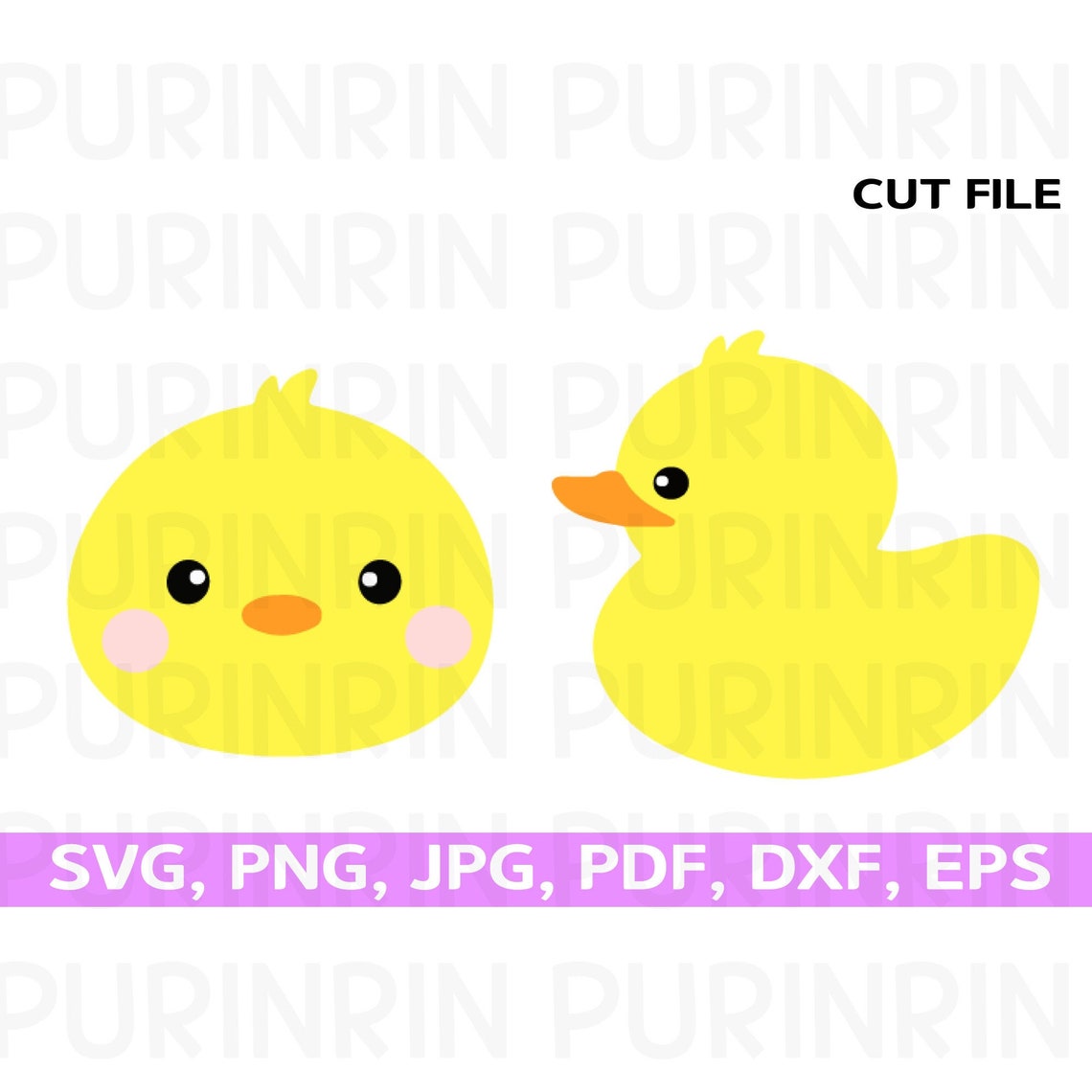 Baby Duck Svg Duck Stickers Duck Face Svg - Etsy