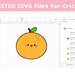 Orange Svg/fruit Svg/ Orange Png/cricut Svg - Etsy