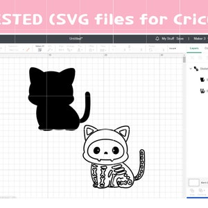 Black Cat Svg,halloween Coloring Svg 9 Cricut Silhouette - Etsy
