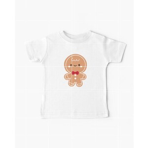 Gingerbread Couple SVG Bundle – Kawaii Christmas Clipart (digital ...