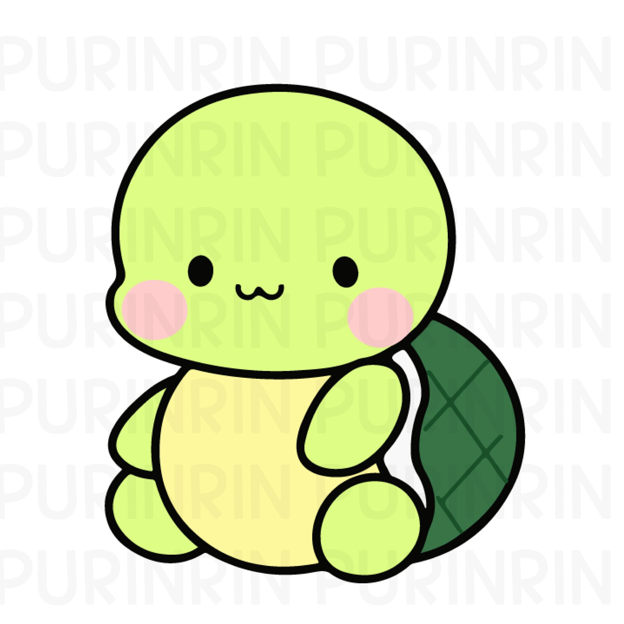 Tortuga svg tortuga brillante svg etiqueta adhesiva de | Etsy