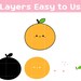 Orange Svg/fruit Svg/ Orange Png/cricut Svg - Etsy