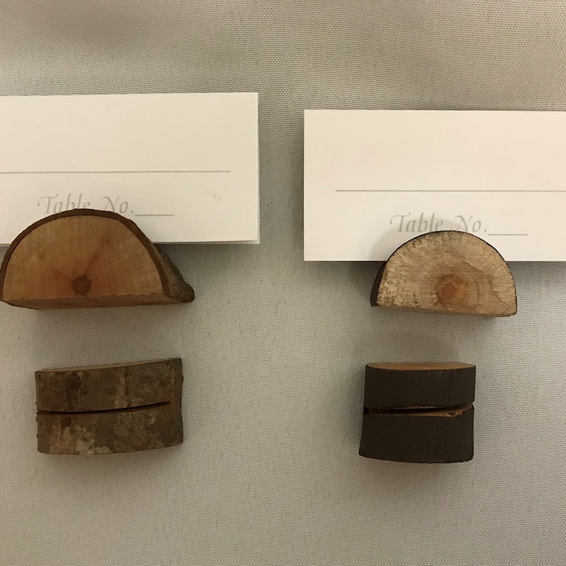 Wood Table Number - Etsy