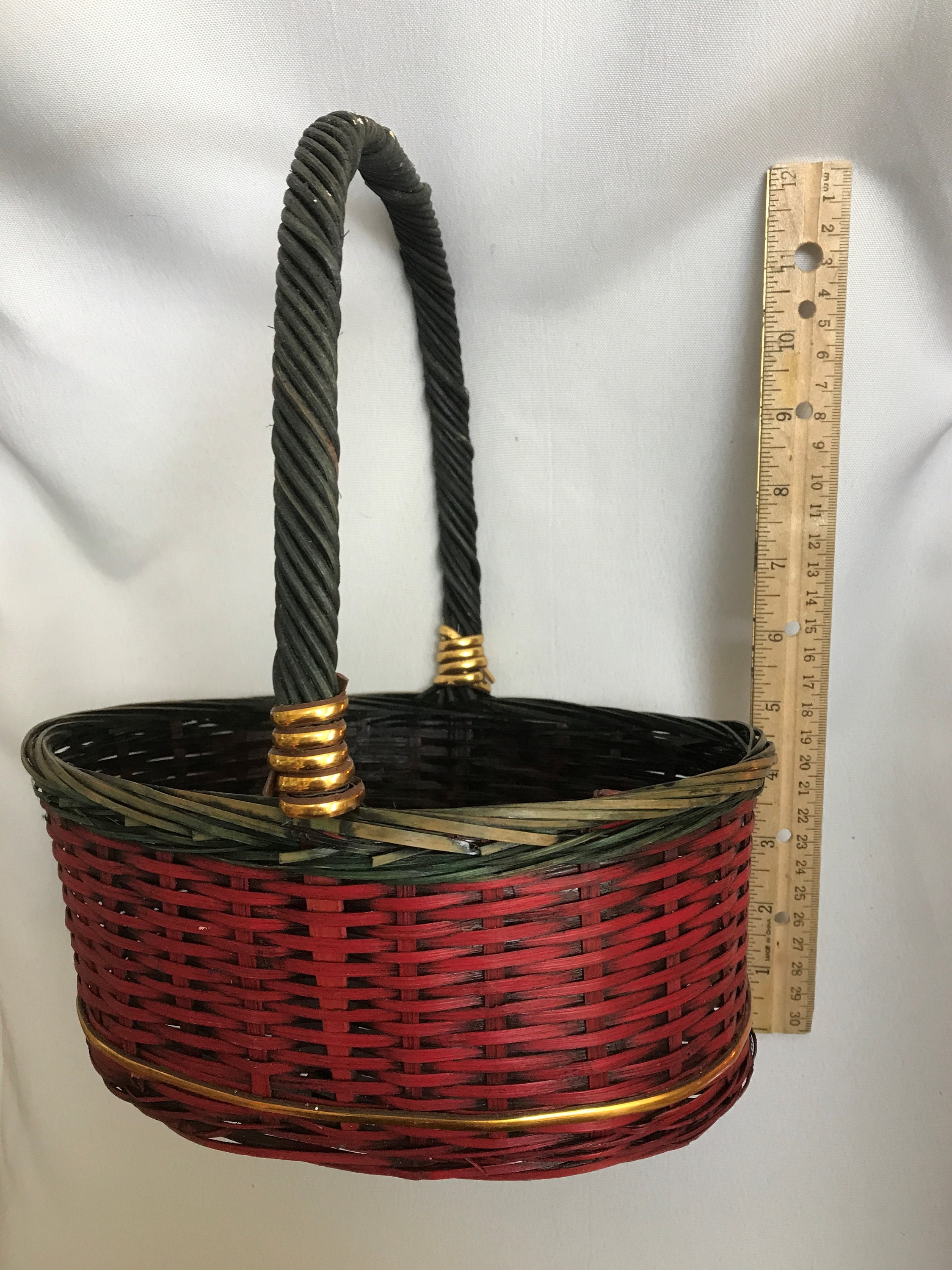 Wicker Christmas Baskets-perfect for Gift Baskets - Etsy