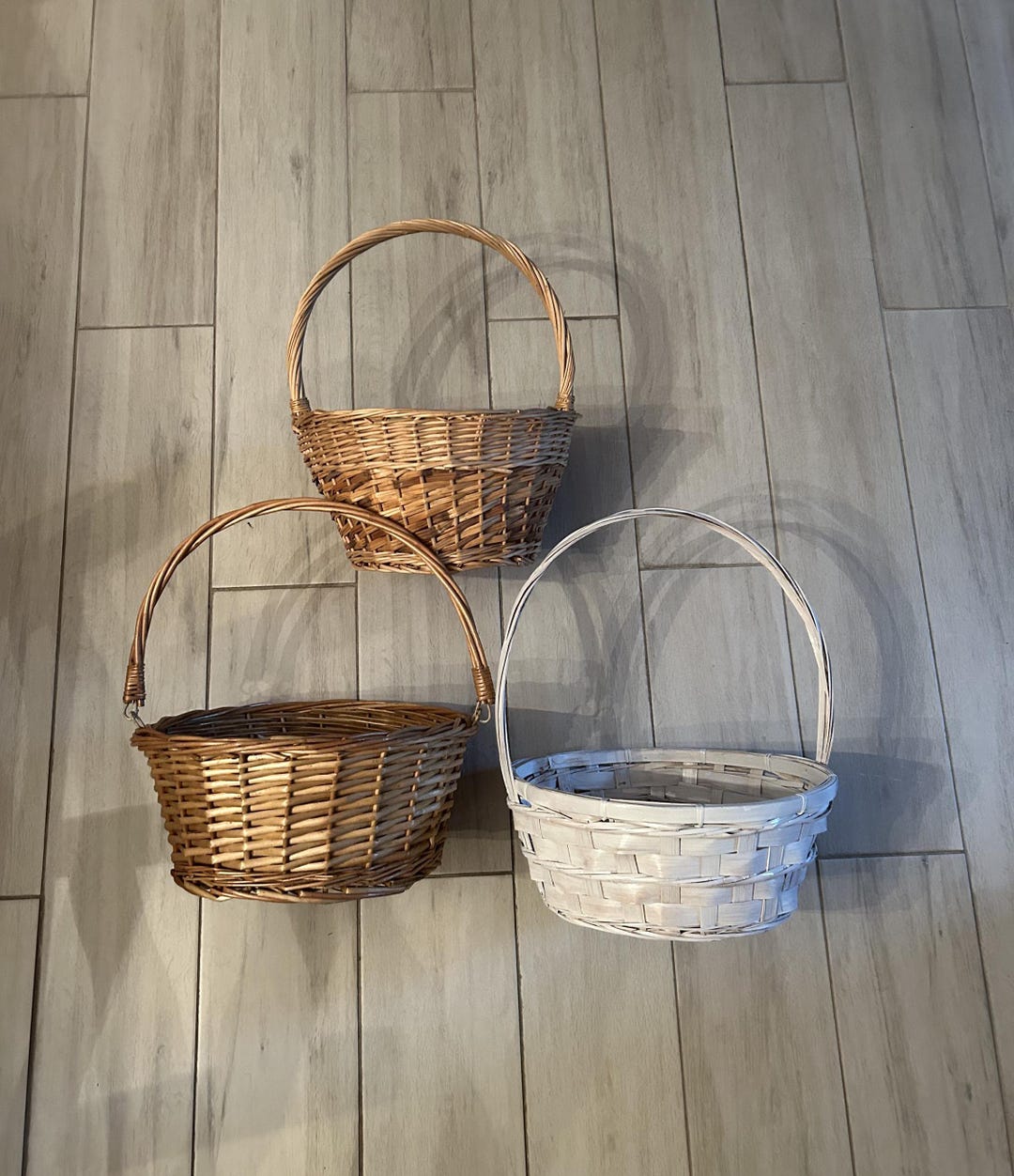 Large Wicker Baskets-4 Styles-perfect for Gift Baskets & Everyday ...