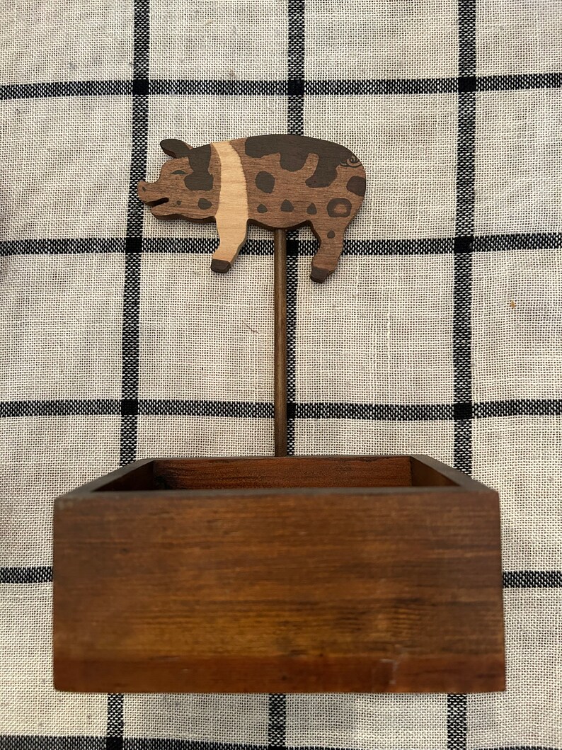 Wood Box Reproductions-vintage Mini Wood Repro of Sewing Box ...