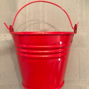 Little Pastel Beach Pails & Silver Metal Pails-2 Sizes-great for Favors ...