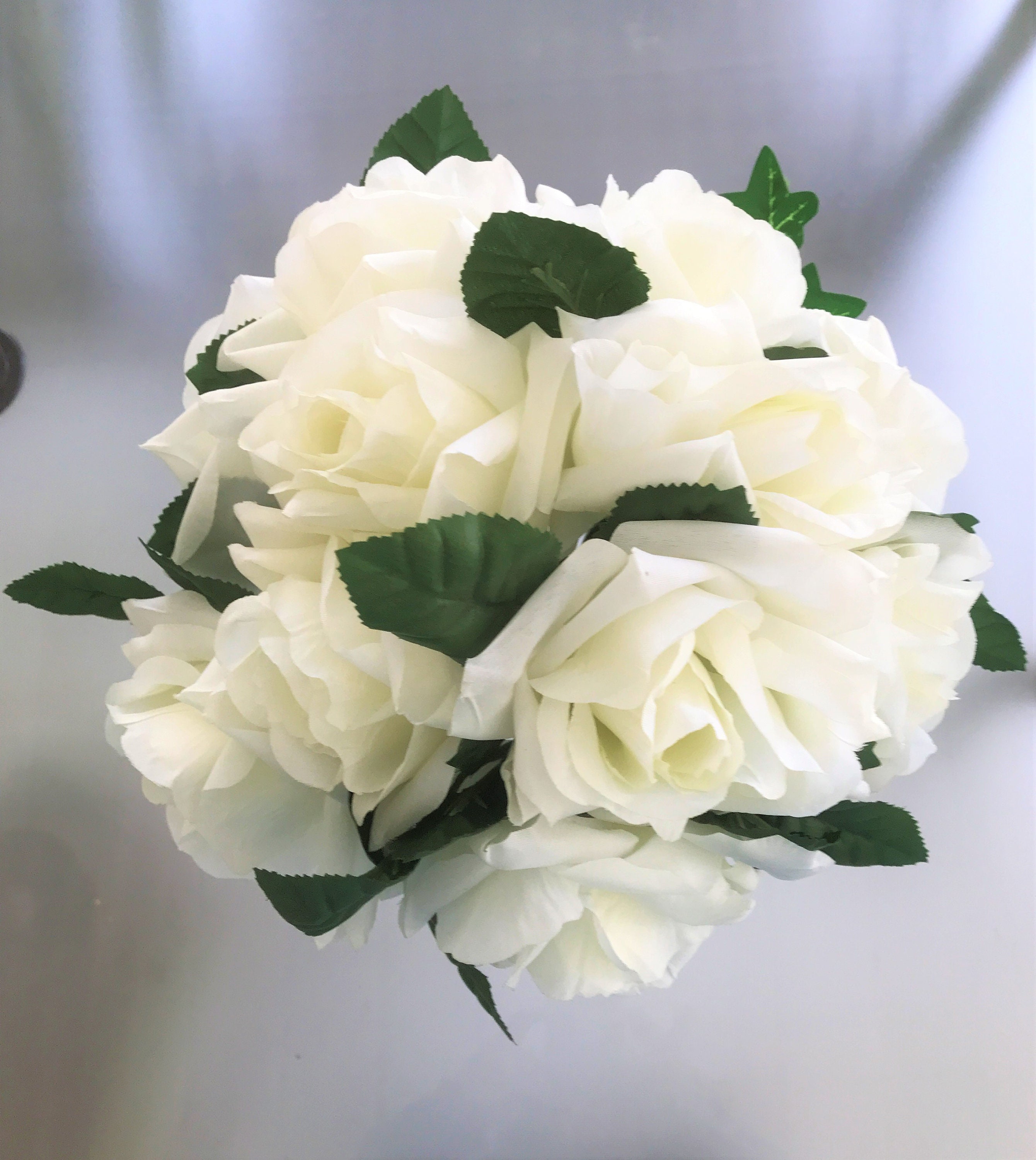 Rose Topiary Tree Diy-15" Long Stem for Instant Centerpiece-bouquet ...