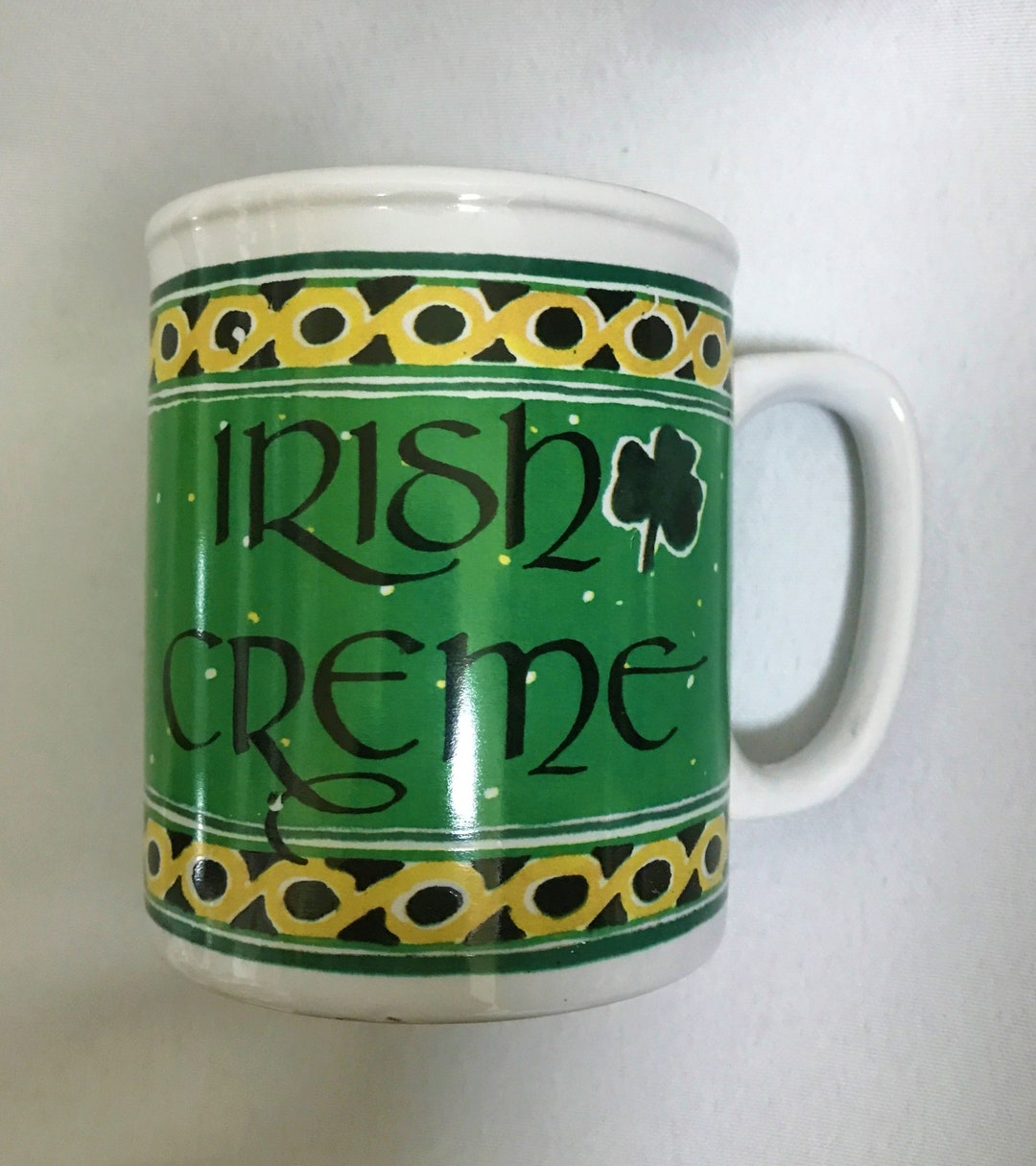 Irish Style Coffee Mugs-new Vintage Shamrock Mugs in Time for St Pats ...
