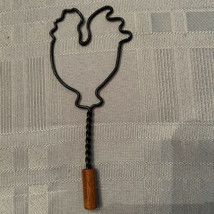 Mini Rug Beater Ornaments-6 New Vintage Country Asst-gingerbread Boy ...