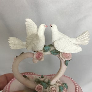 Dove Cake Toppers-jewelry Box-music Box-2 Vintage Designs Perfect ...