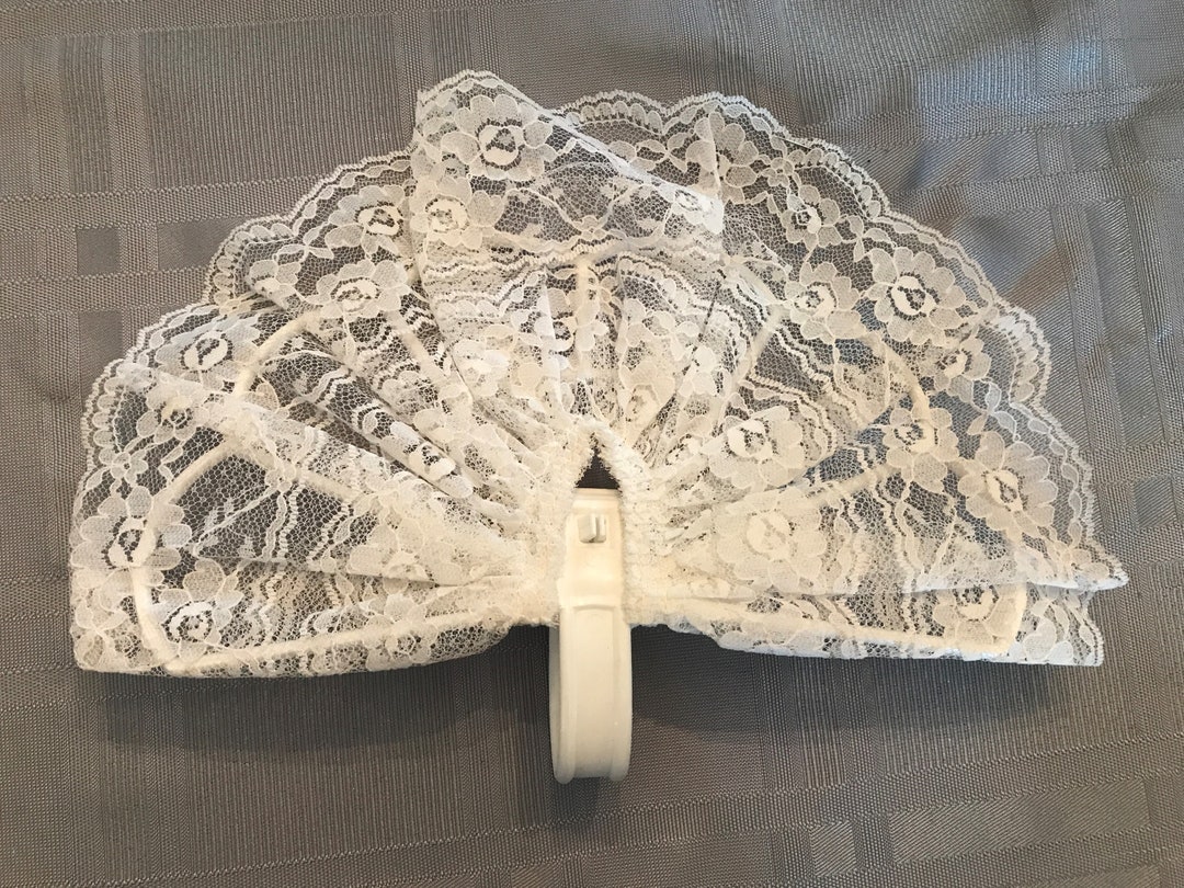 Victorian Lace and Satin Fans-5 Styles-vintage Bridal Fans for Flowers ...