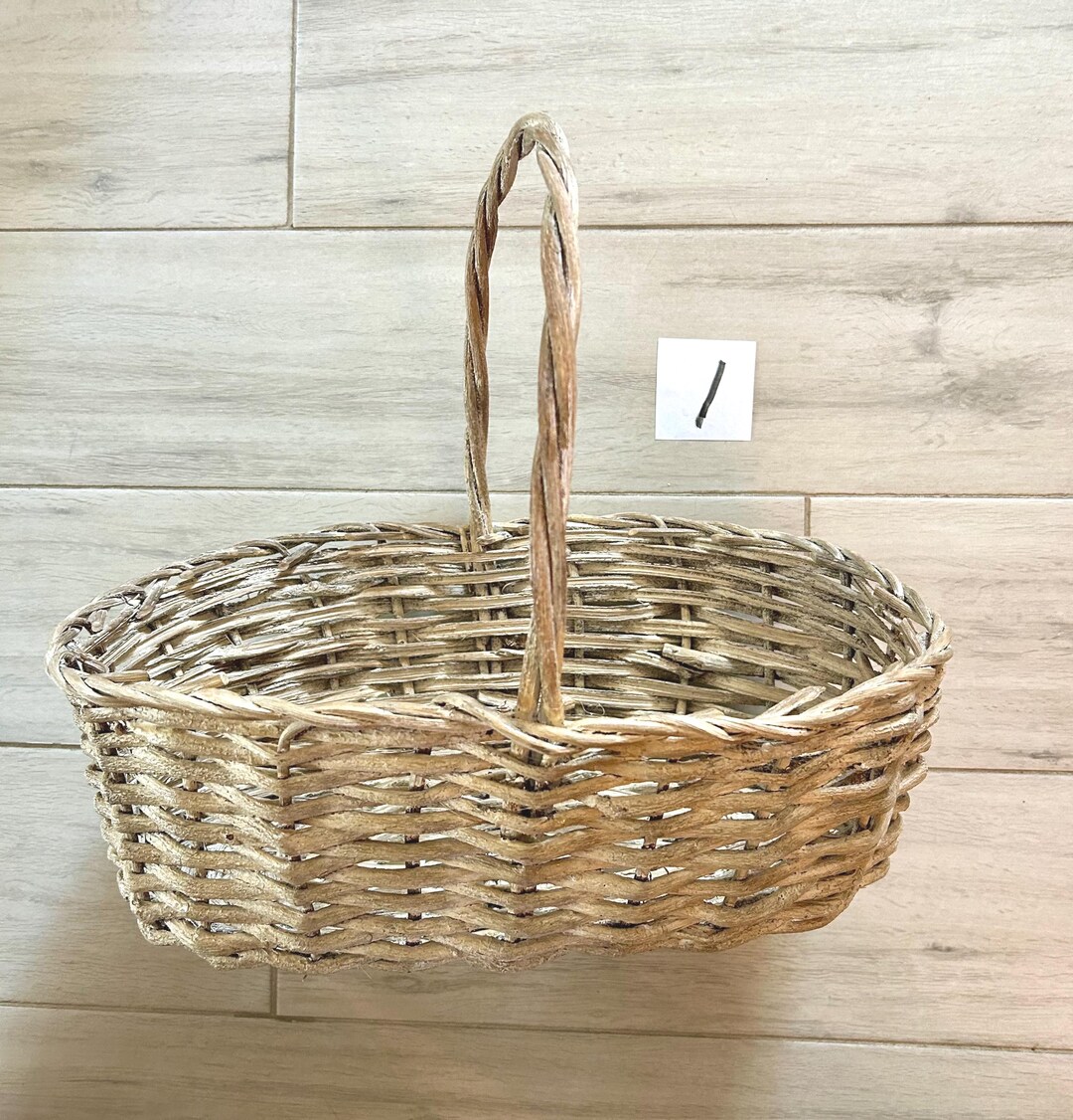 Large Wicker Baskets-6 Styles-perfect Easter & Gift Baskets-stripped ...