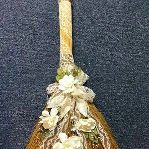 Vintage Brooms-5 Styles-decorative Stiff Straw-jumping the Broom-great ...