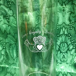Irish Blessing-claddagh-unity Candles & Glass Floating/pillar Candle ...