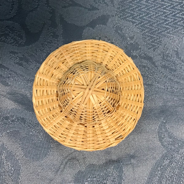 Wicker Hat - Etsy