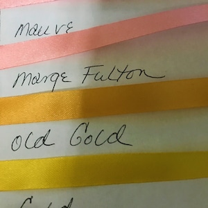 100 Yard Rolls of Crafting Satin Acetate Ribbon-3/8" & 1/4" Ribbon-full ...