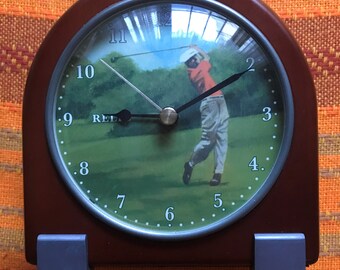 Golf Mantle Clock - Etsy