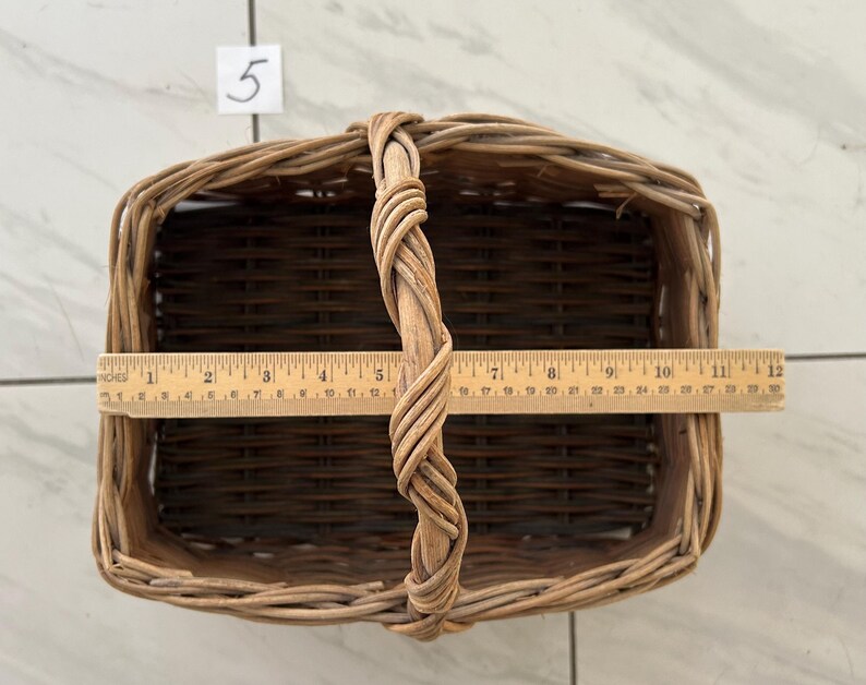 Large Wicker Baskets-6 Styles-perfect Easter & Gift Baskets-stripped ...