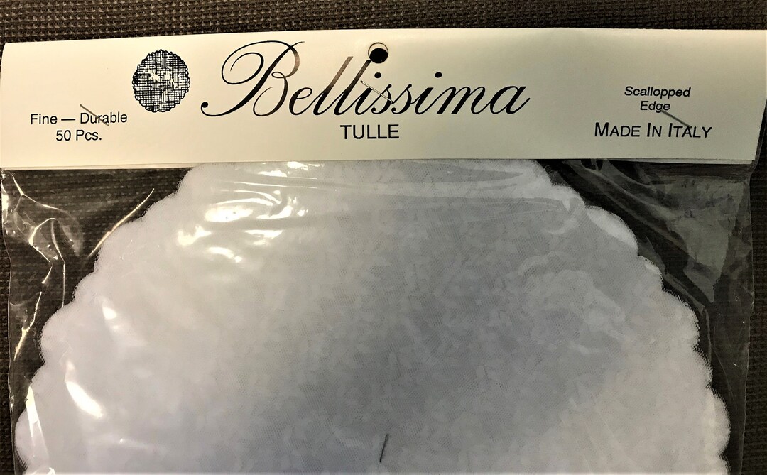 5 Styles Imported Italian Bellissima & Non-italian Tulle-9 1/2 ...