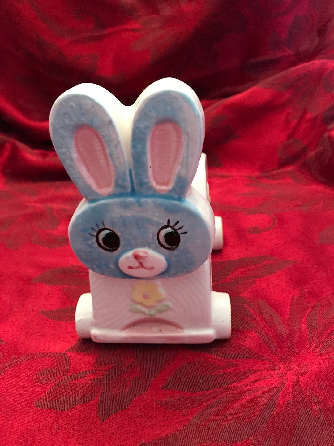 Vintage Lefton Bunny Planter-2 Styles-glazed Ceramic Collectible ...
