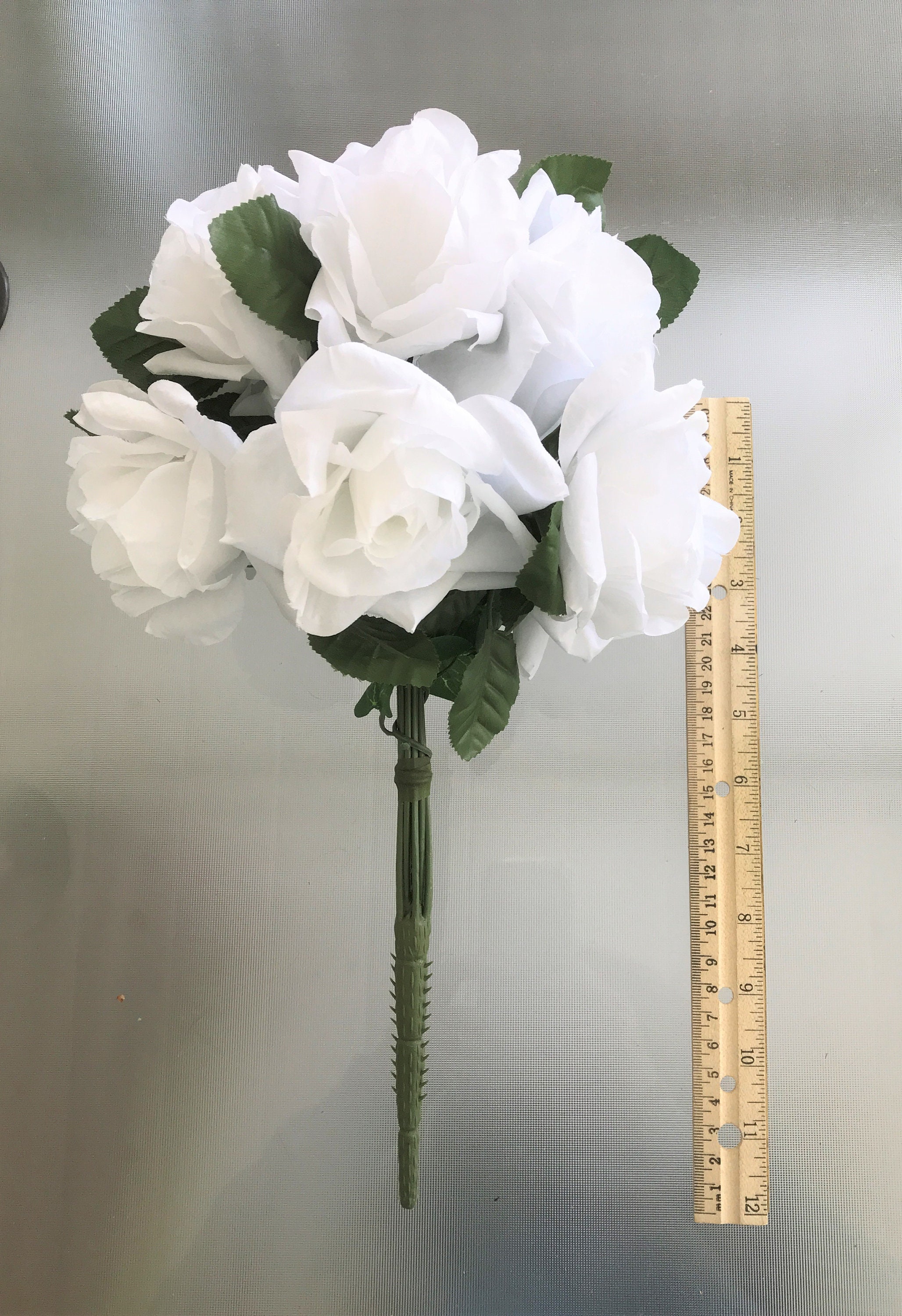 Rose Topiary Tree Diy-15" Long Stem for Instant Centerpiece-bouquet ...