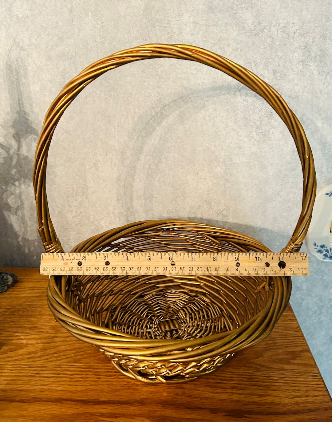 Large Gold Baskets-3 Styles-great for 50th Anniversary Parties-card ...