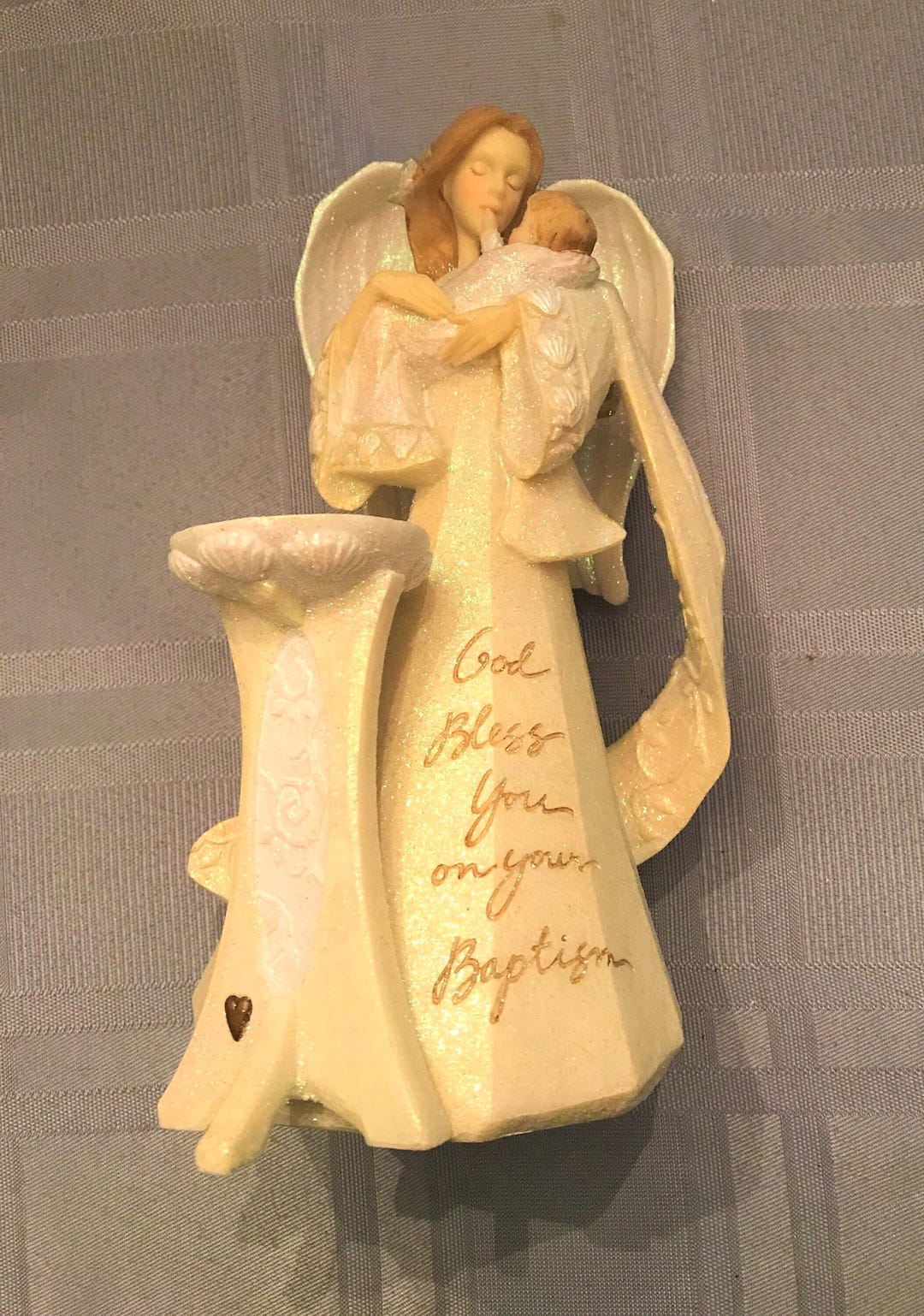 Baptism-confirmation Angel & Mother-daughter-new Vintage Foundations ...
