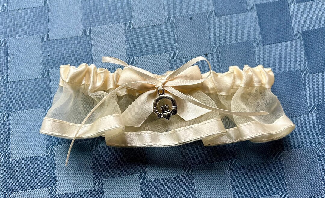 Irish Themed Garters-6 Styles-irish Claddagh & Shamrock Garters-perfect ...