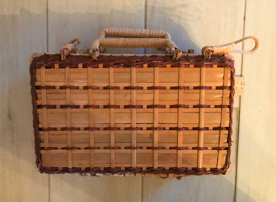 Vintage Wicker Suitcases-picnic Baskets-3 Styles-perfect Condition From ...