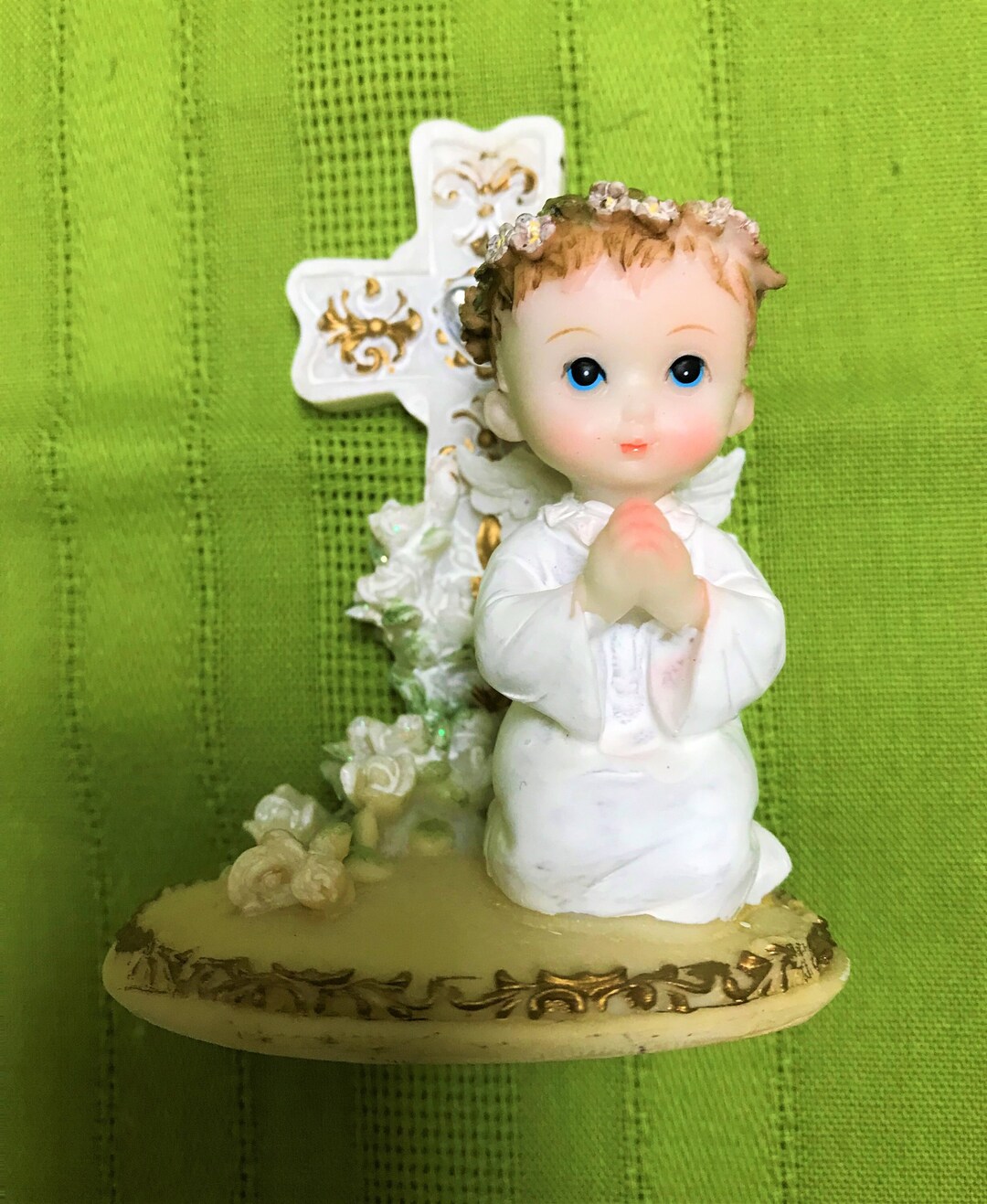 Vintage Angels-3 Styles-small Praying Child Angel With Cross-angel Mini ...