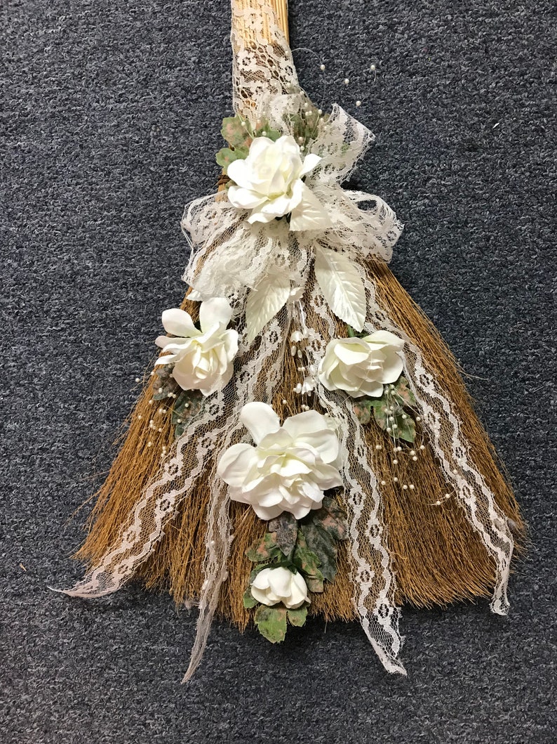 Vintage Brooms-5 Styles-decorative Stiff Straw-jumping the Broom-great ...