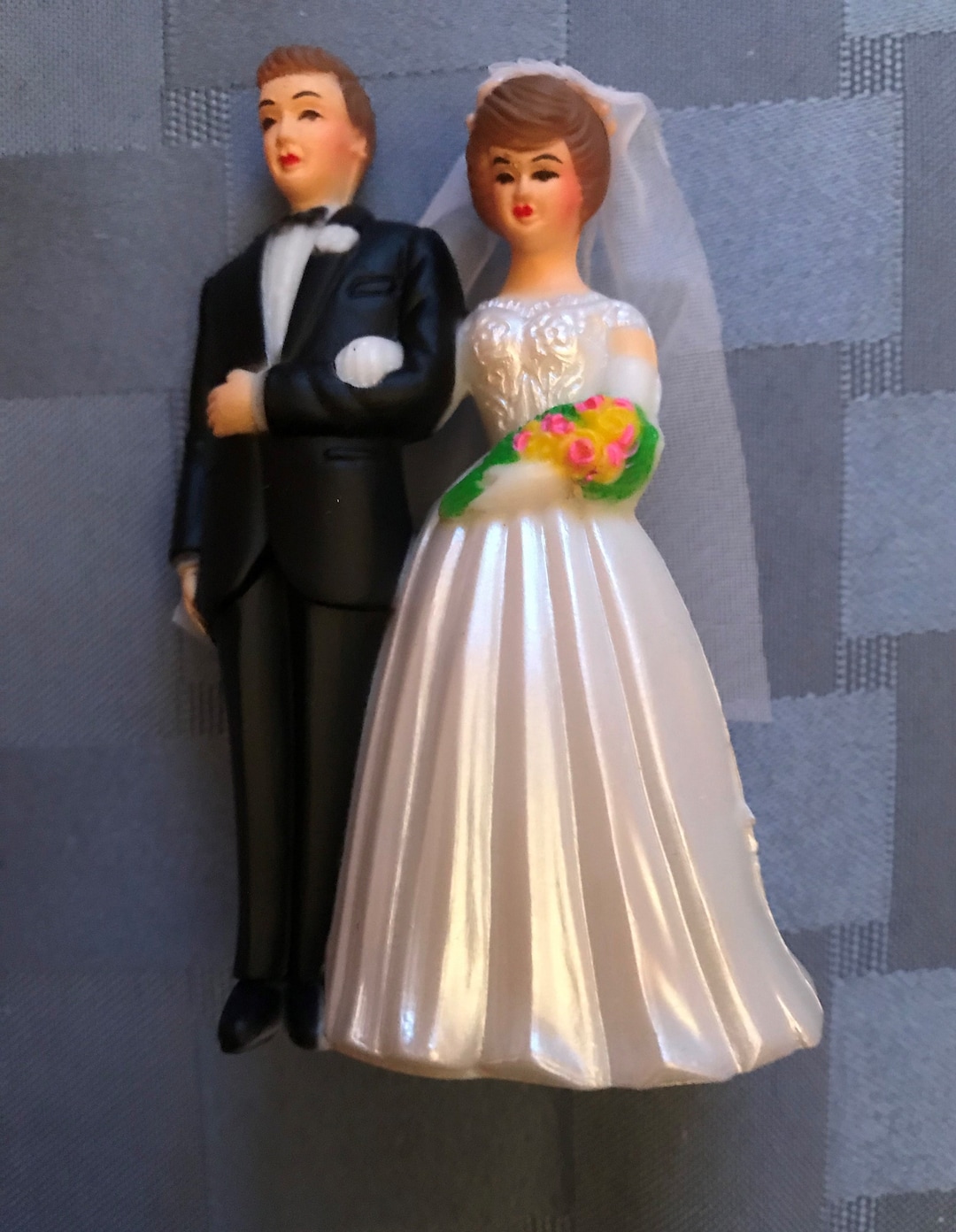 Plastic Bride & Groom Figures 4 Styles New Vintage From Mangelsens ...
