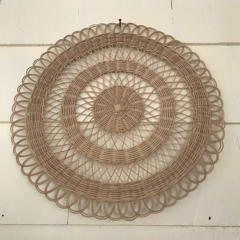 Rattan Wall Art - Etsy