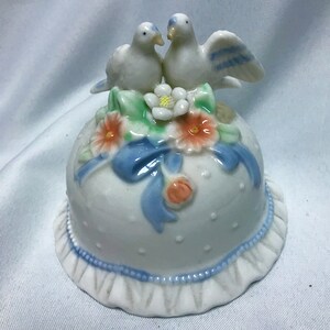 Dove Cake Toppers-jewelry Box-music Box-2 Vintage Designs Perfect ...