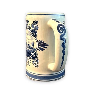 Vintage DELFT BLUE Hand Painted Hand-painted Stein 1900s - Etsy