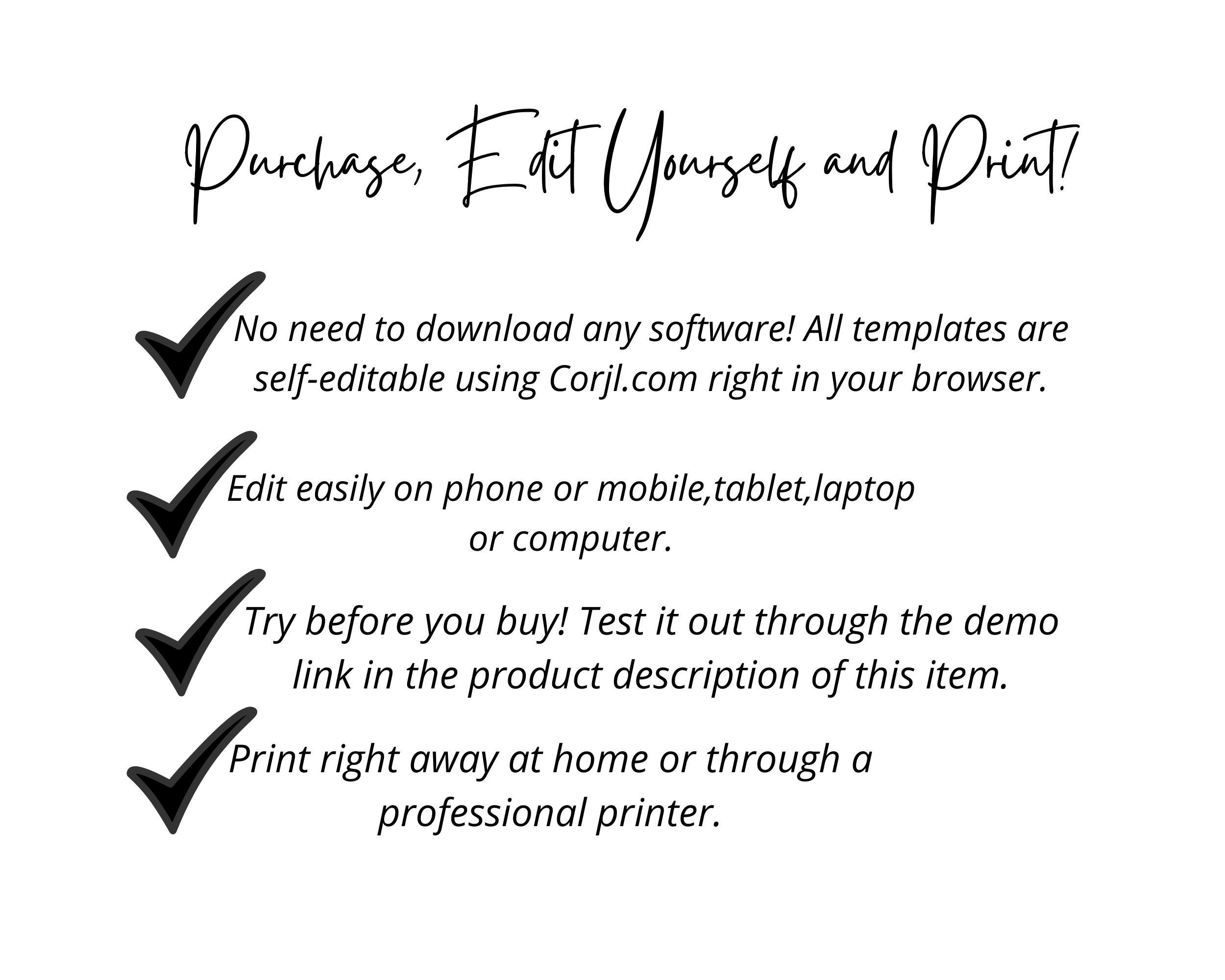 M011-funeral Share A Memory Sign/card Minimalist Template,funeral Share ...