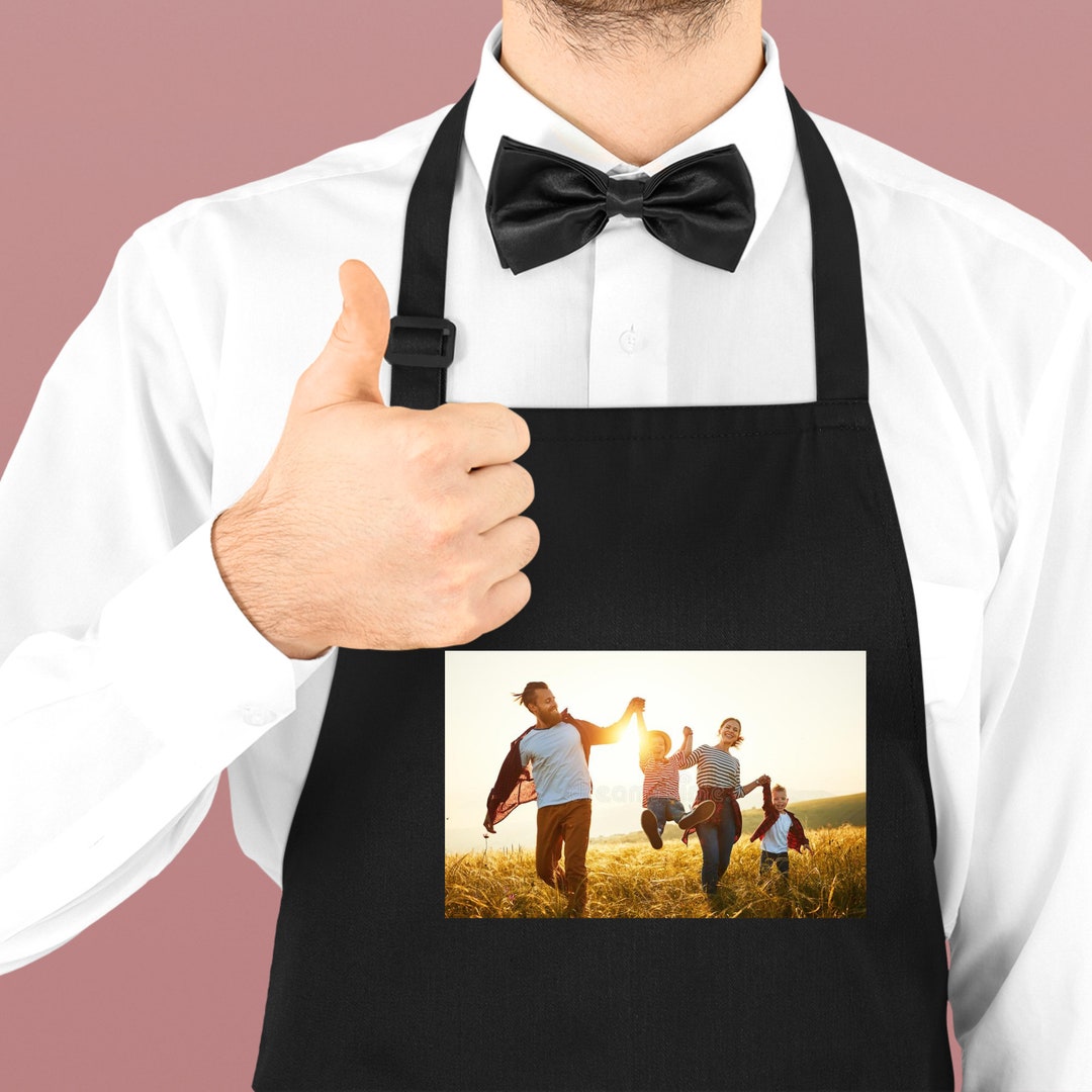 Custom Apron With Your Photo Personalised Apron, Apron With a Picture ...
