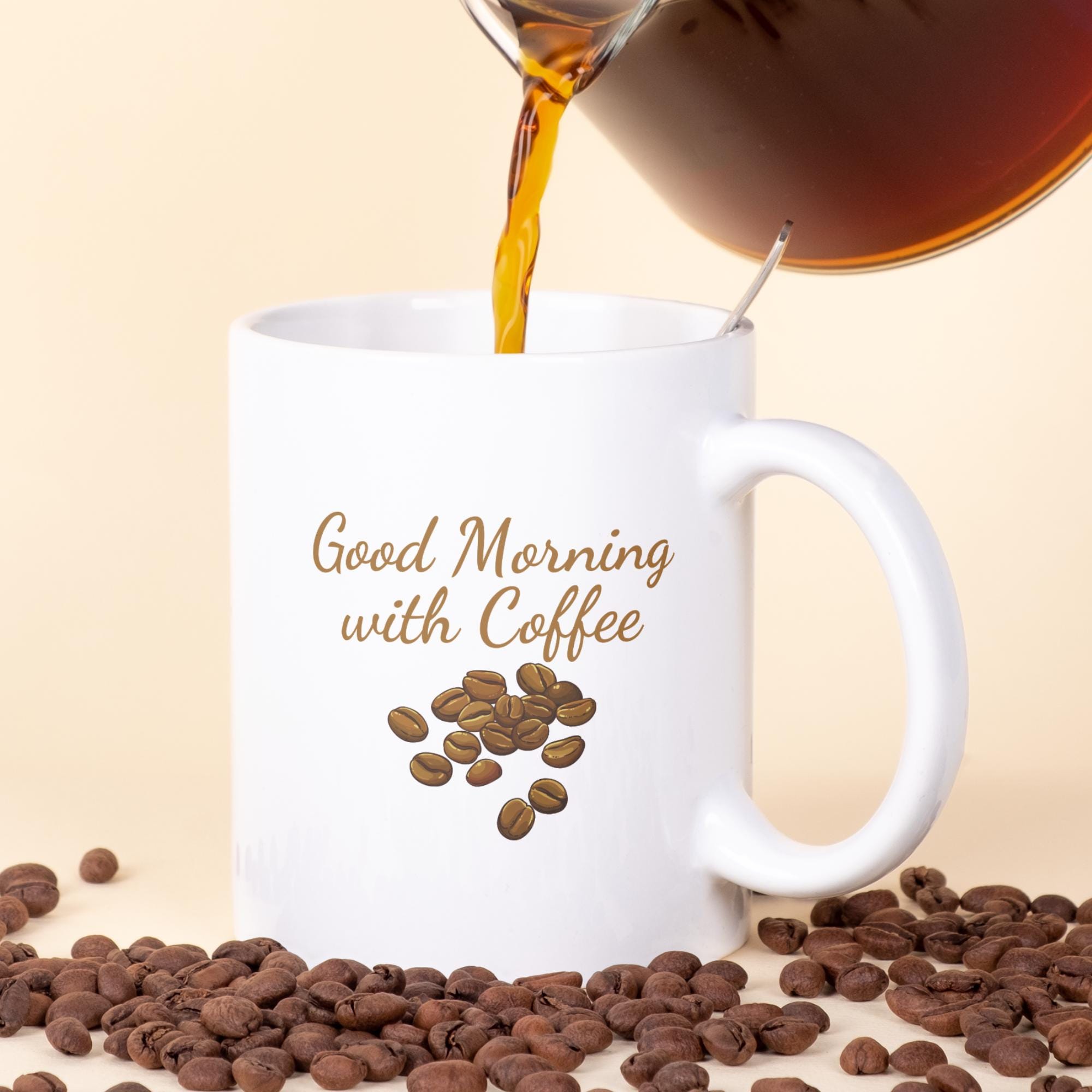 Good Morning/ Evening Coffee Mug, the Perfect Mug for Every Mood ...