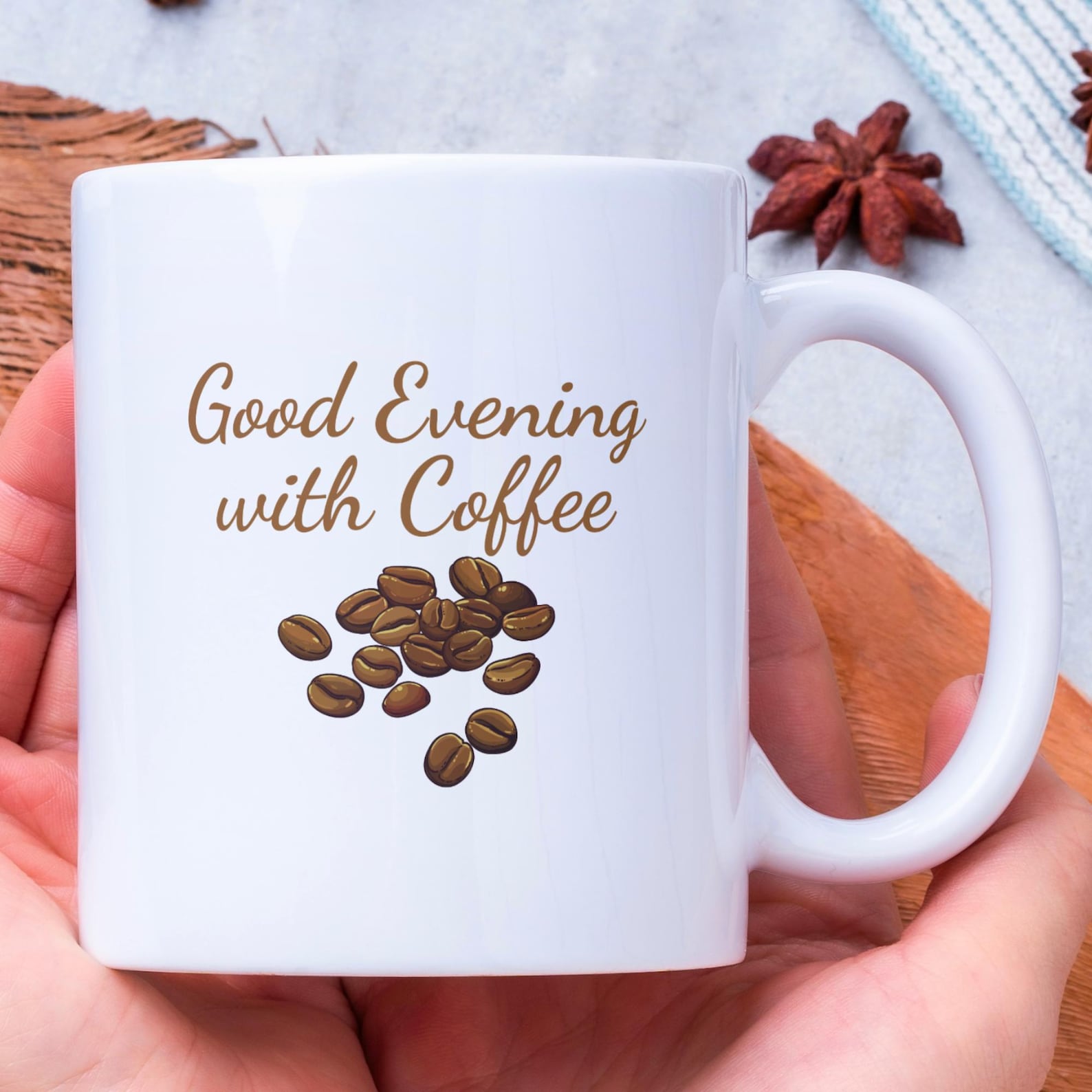 Good Morning/ Evening Coffee Mug, the Perfect Mug for Every Mood ...