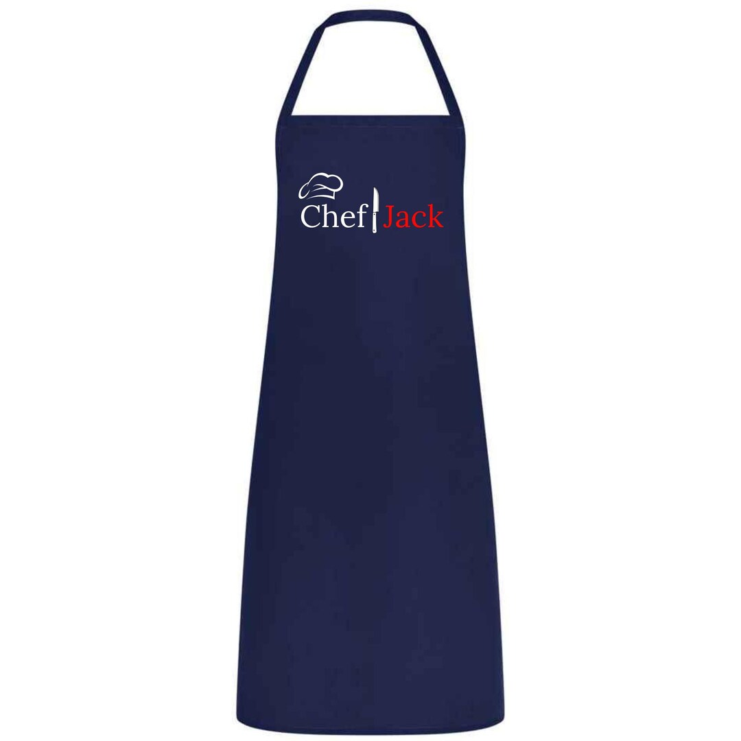 Personalised Chef Apron – Custom Printed Kitchen Apron With Name ...