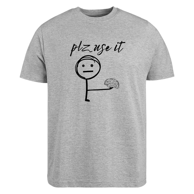 Please Use It T-shirt – Minimal Sarcastic Graphic Tee – Funny Smart ...