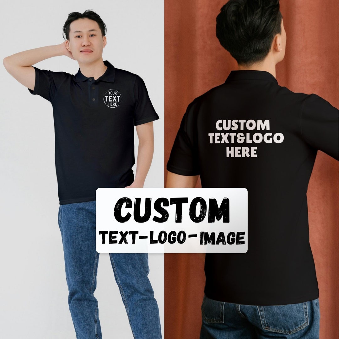 Custom Polo Shirt for Men and Women - Personalized & Printed Polo ...